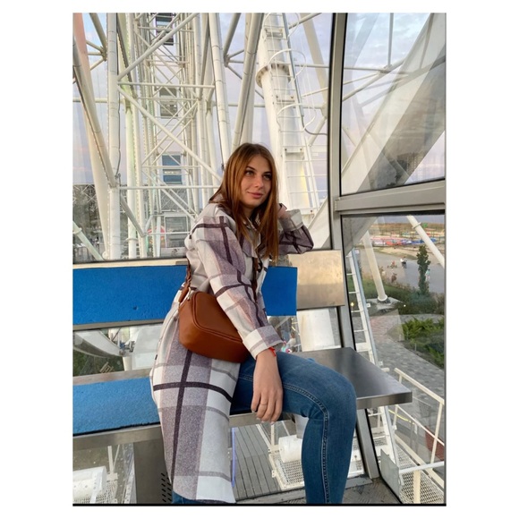 Atelier Ayo | Jackets & Coats | Nwt The Caitlyn Tartan Shacket Sxl ...